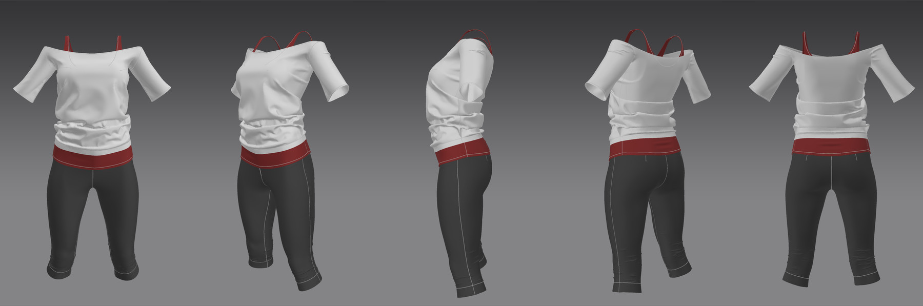 ArtStation - Street outfits Collection 01 Marvelous Designer Patterns ...