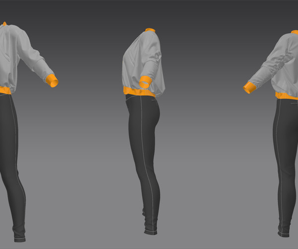 ArtStation - Street outfits Collection 01 Marvelous Designer Patterns ...