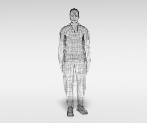 ArtStation - Low Poly Man Doctor | Resources