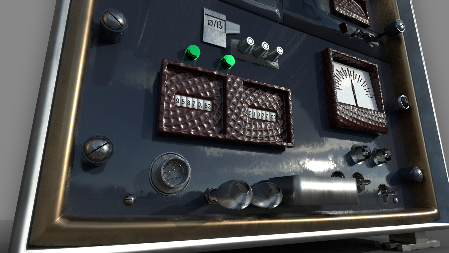 ArtStation - Electric panel 3d | Resources