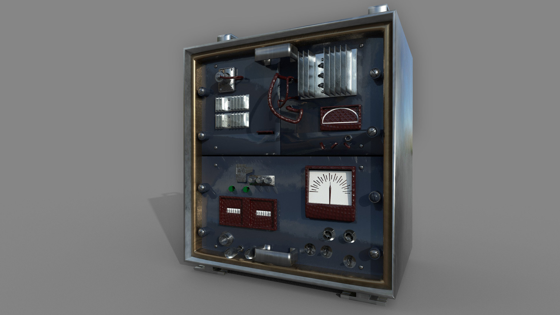 ArtStation - Electric panel 3d | Resources