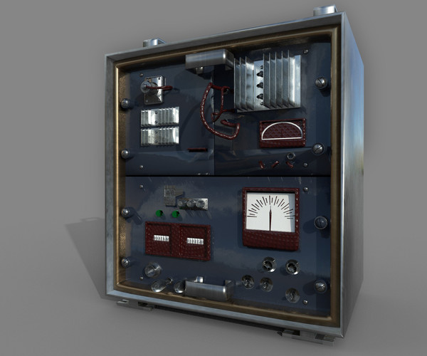 ArtStation - Electric panel 3d | Resources