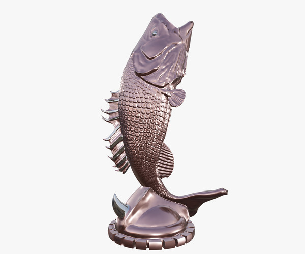 ArtStation - Fish statue | Resources