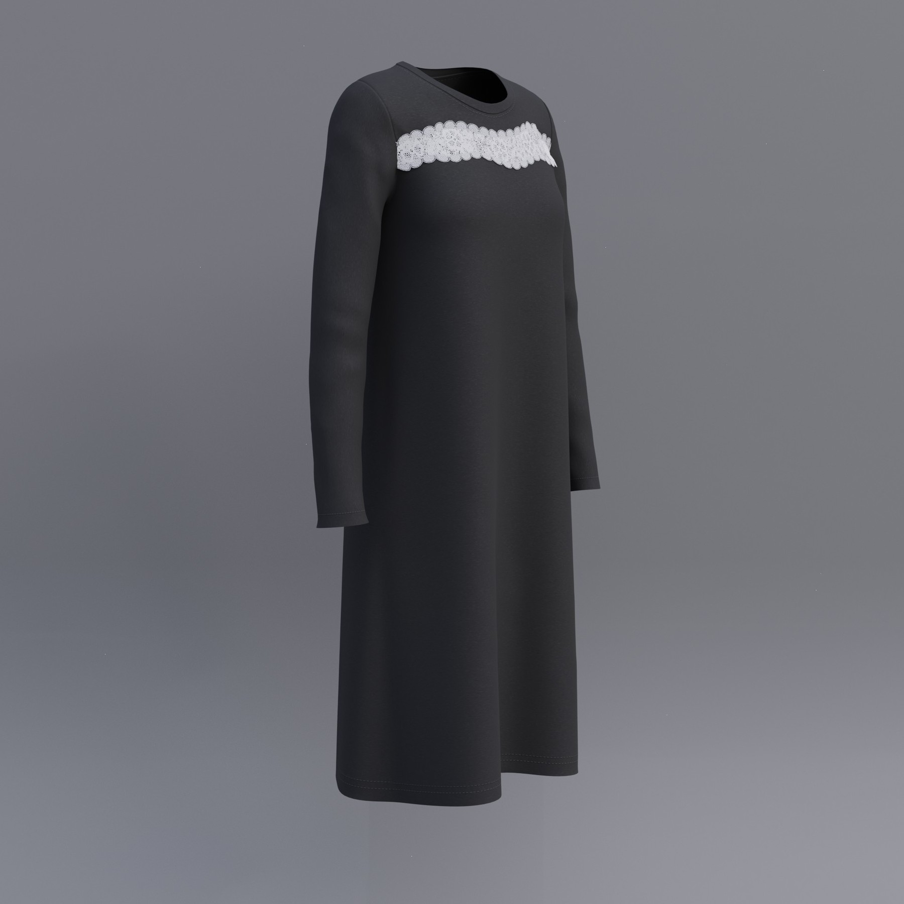 ArtStation - Sheath dress - 2 Different textures female dress 3D Model ...
