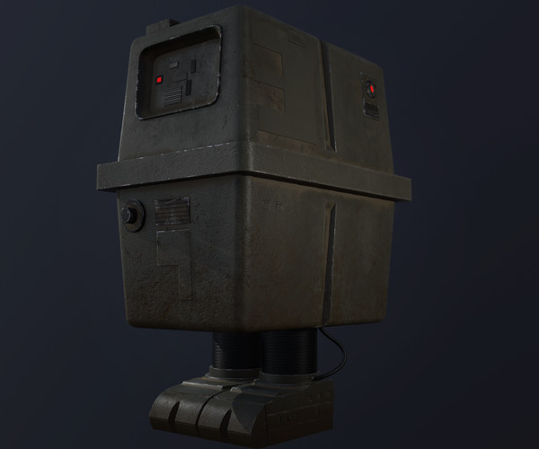ArtStation - Star Wars GNK Droid | Game Assets