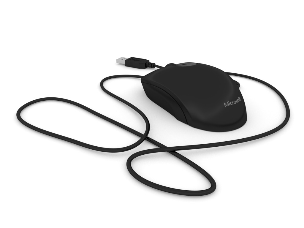 ArtStation - 3D Model: Computer Wired Mouse - Microsoft | Resources