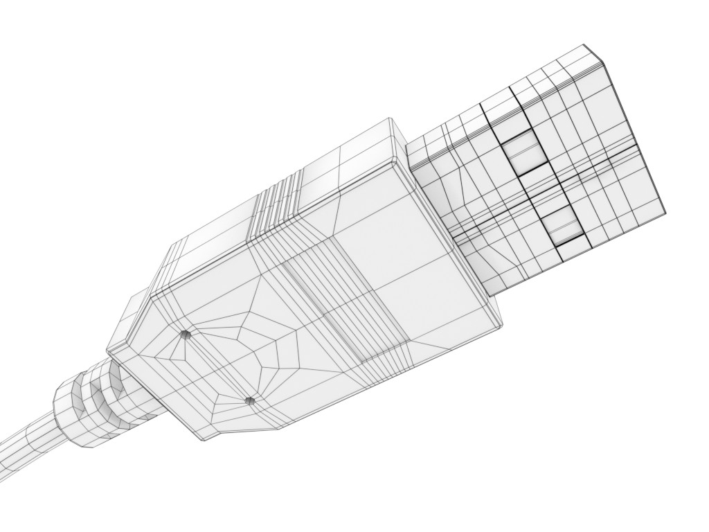 ArtStation - 3D Model: Computer Wired Mouse - Microsoft | Resources