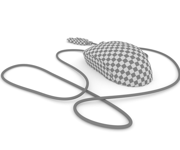 ArtStation - 3D Model: Computer Wired Mouse - Microsoft | Resources