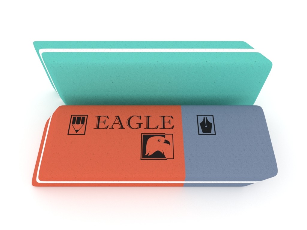 ArtStation - 3D Model: Erasers | Resources