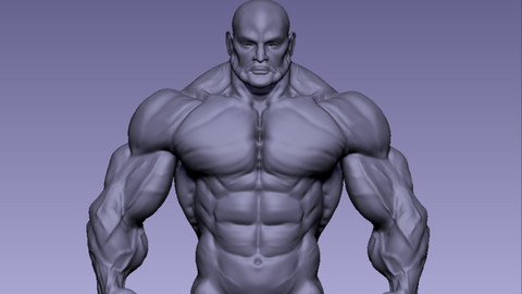 ArtStation - bodybuilder | Resources