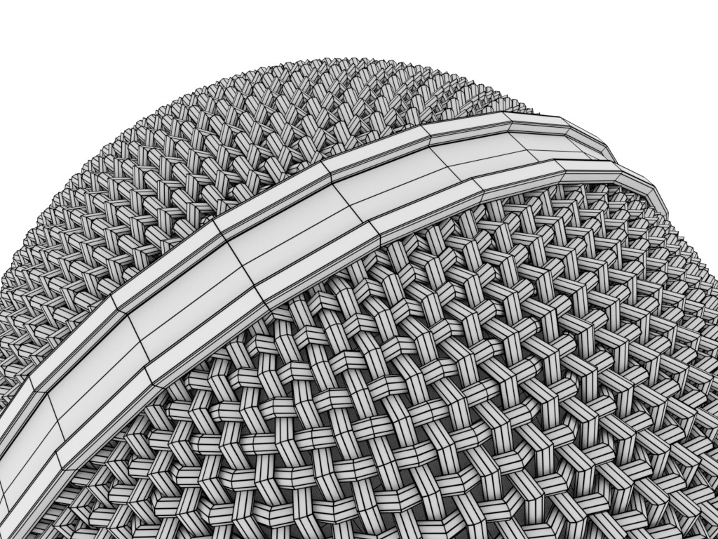 ArtStation - 3D Model: Microphone | Resources