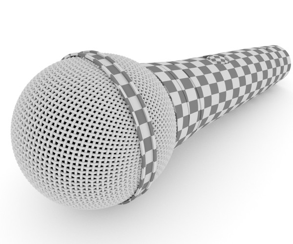 ArtStation - 3D Model: Microphone | Resources