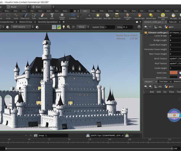 ArtStation - Castle Generator 01 | Resources