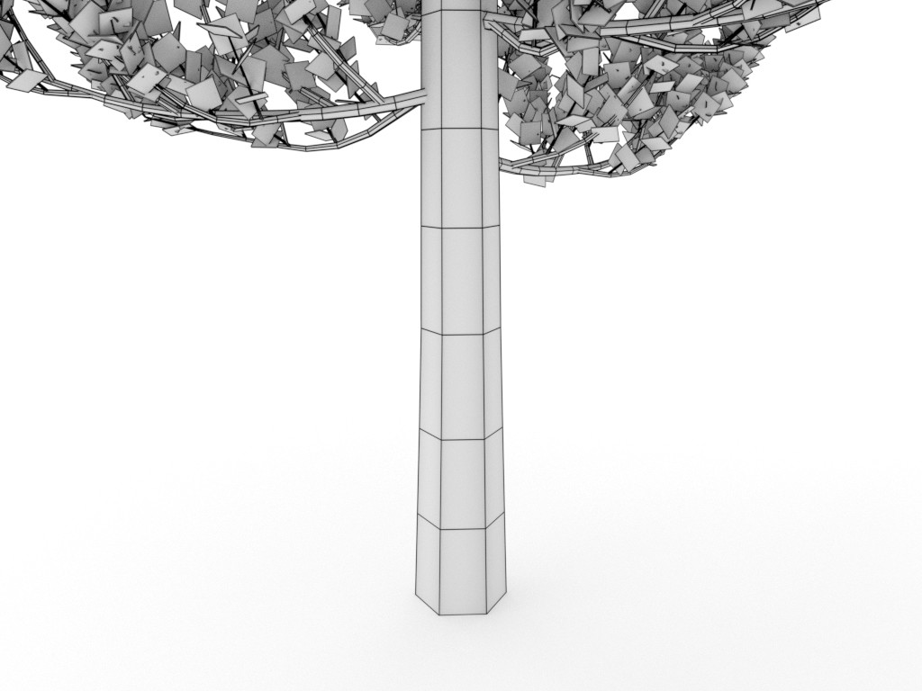 ArtStation - 3D Model: Standard Tree | Resources