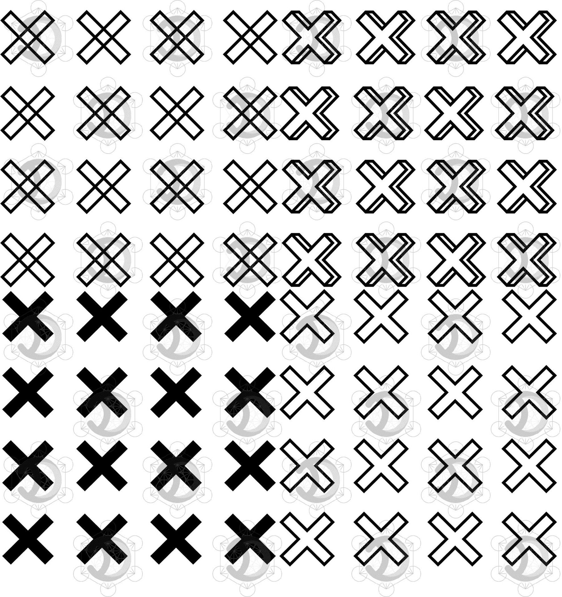 ArtStation - GRAPHIC SHAPES vol.1 | Artworks