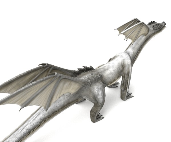 ArtStation - 3D Model: Dragon Rigged | Resources