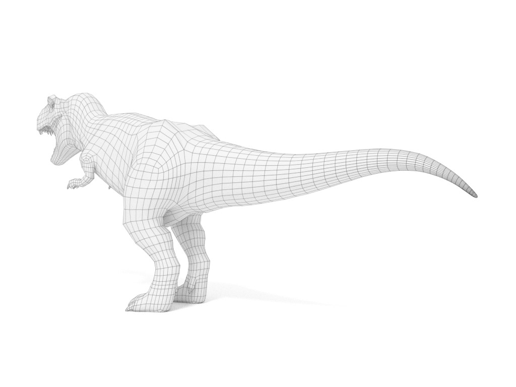 ArtStation - 3D Model: Tyrannosaurus Rex | Resources