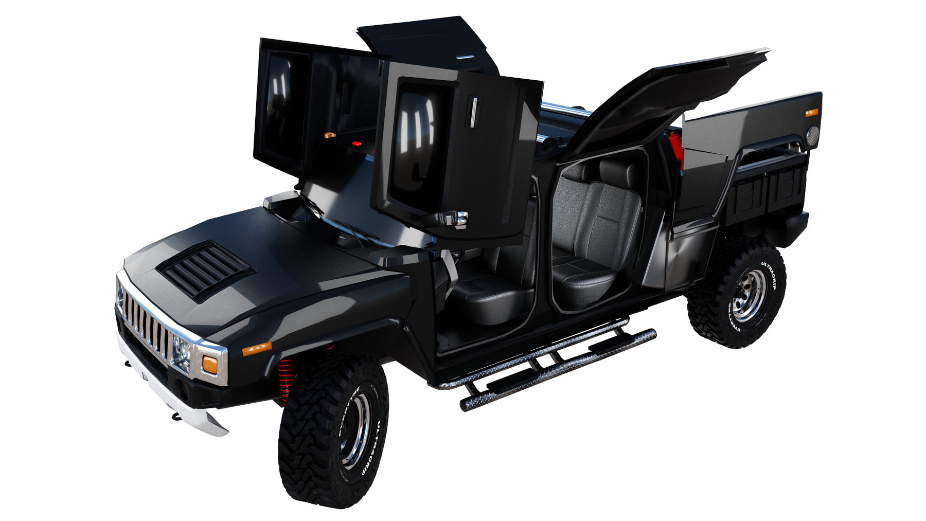 ArtStation - Hummer H3T 3d car model - Cinematic-Showcase | Resources