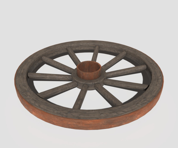 ArtStation - Cart Wheel | Game Assets