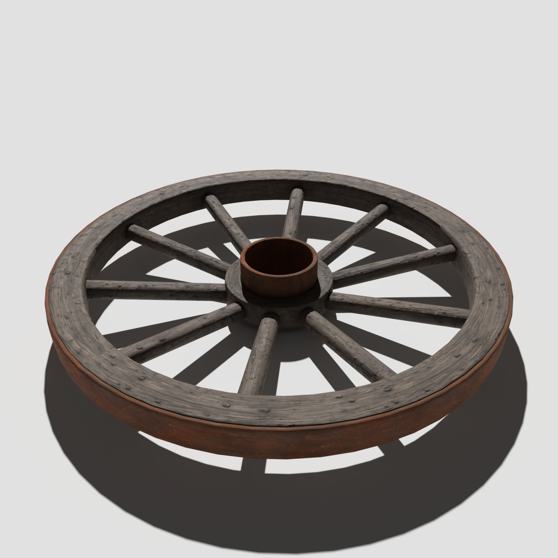 ArtStation - Cart Wheel | Game Assets