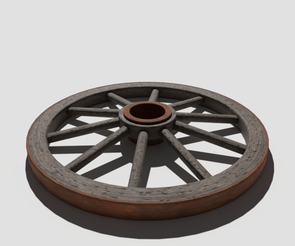 ArtStation - Cart Wheel | Game Assets