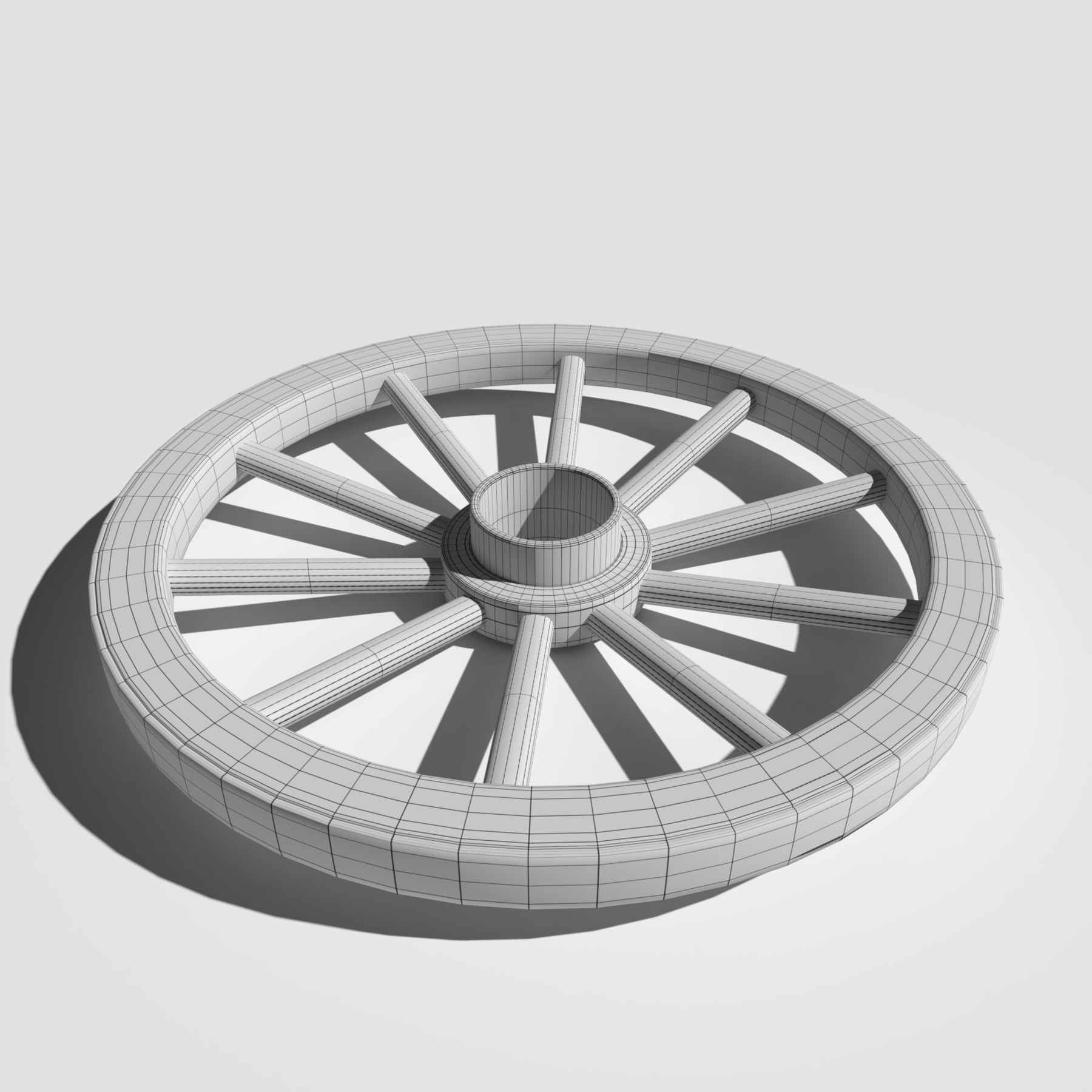 ArtStation - Cart Wheel | Game Assets