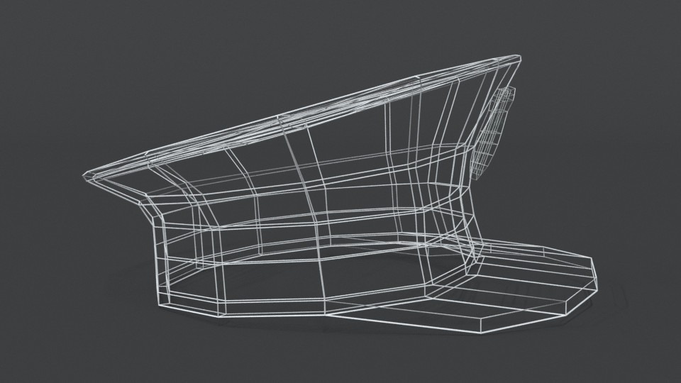 ArtStation - Low Poly Cartoon Police Hat | Resources