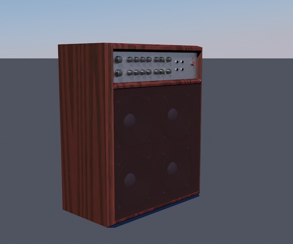 ArtStation - Generic Guitar Amplifier | Resources