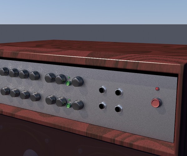 ArtStation - Generic Guitar Amplifier | Resources
