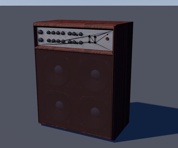ArtStation - Generic Guitar Amplifier | Resources