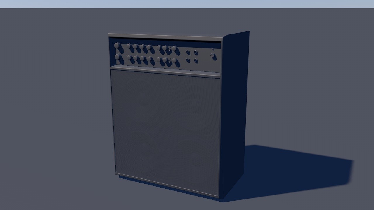 ArtStation - Generic Guitar Amplifier | Resources