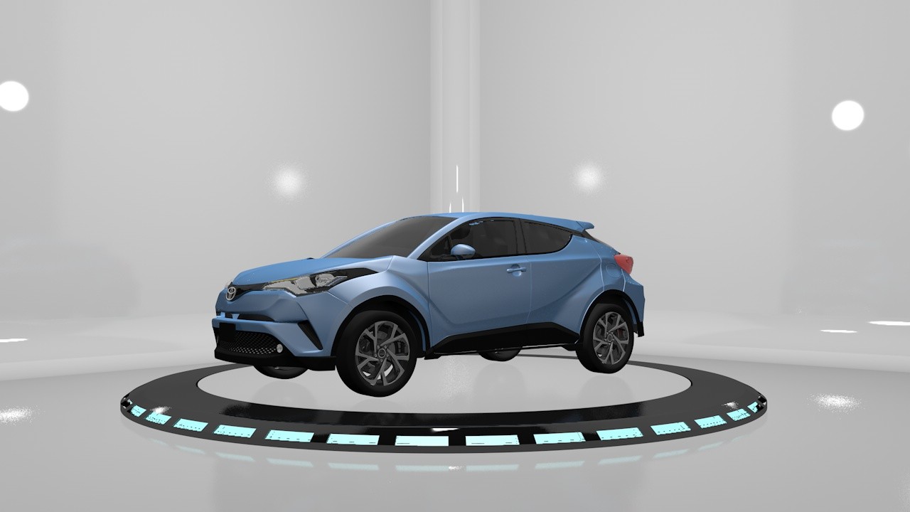 ArtStation - Car/Display Platform (Round) | Resources