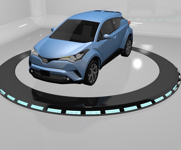 ArtStation - Car/Display Platform (Round) | Resources