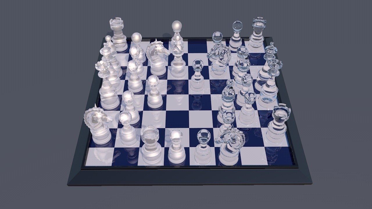 ArtStation - Chess Set (3D Print Ready) | Resources