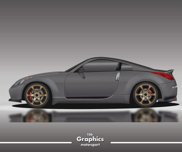ArtStation - Nissan 350Z | Artworks