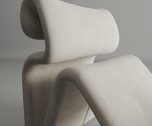ArtStation - Etcetera Lounge Chair by Jan Ekselius | Resources