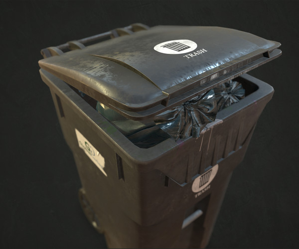 ArtStation - Urban Trash Pack Vol 2 - Low Poly | Game Assets