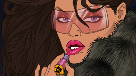 ArtStation - Furrine. Deadly Kiss. | Books & Comics