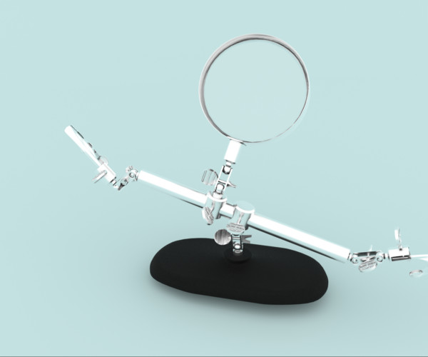 ArtStation - MAGNIFYING GLASS FOR MODEL BUILD. | Resources