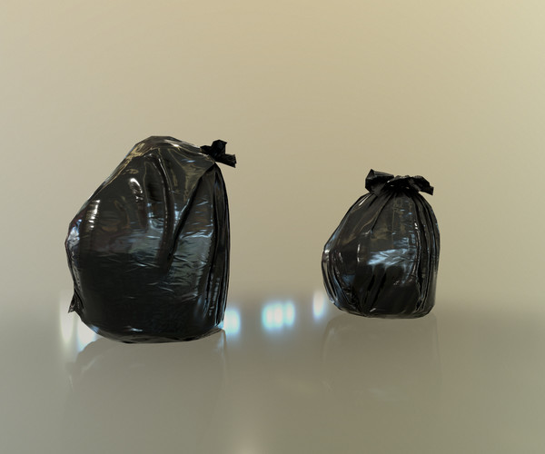 ArtStation - Garbage Bags | Game Assets