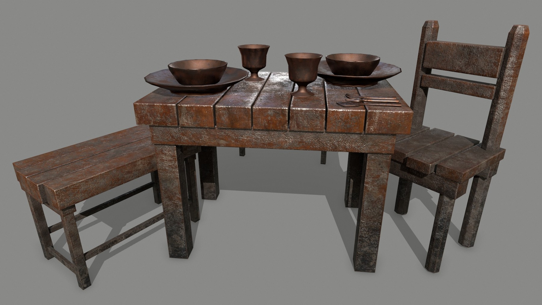 ArtStation - Medieval Set | Game Assets