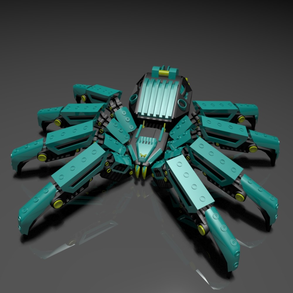 ArtStation - Mechanical Spider | Resources
