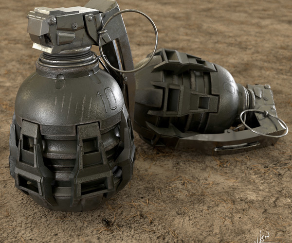 ArtStation - Hand Grenade | Resources