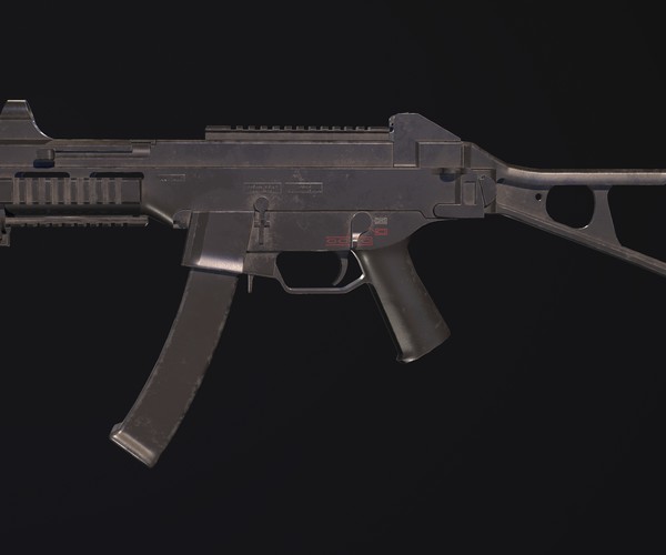 ArtStation - Weapon - Gun - SMG Gun Pack Bundle | Resources