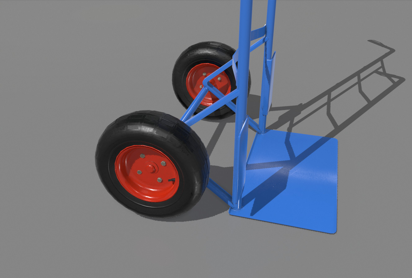 ArtStation - Industrial Hand Trolley 1 | Resources