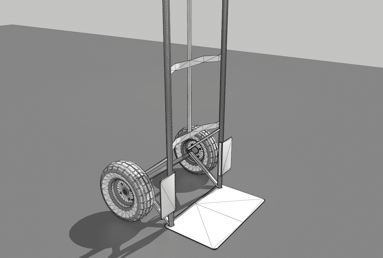 ArtStation - Industrial Hand Trolley 1 | Resources