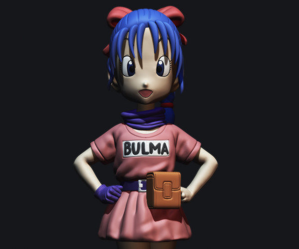 ArtStation - Bulma 1986 STL | Game Assets
