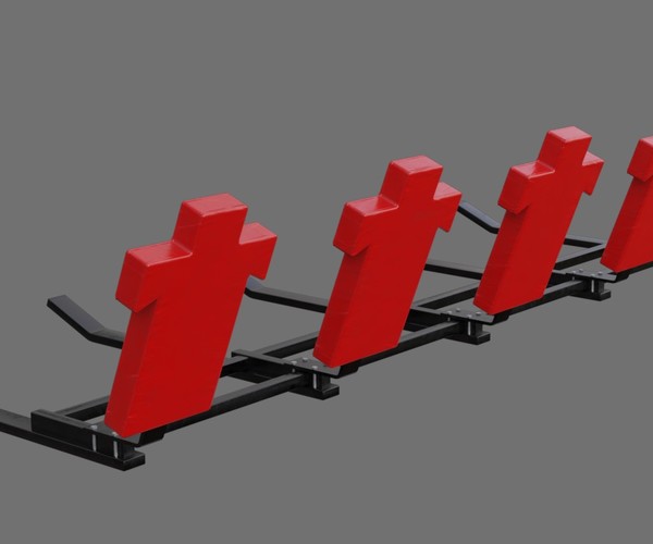 ArtStation - Football Tackling Dummy 1A | Game Assets