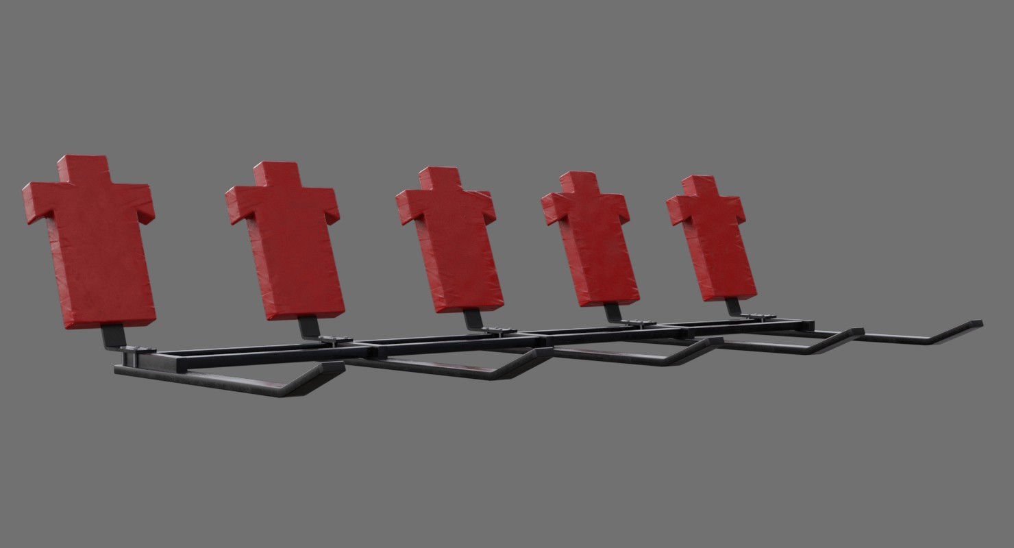 ArtStation - Football Tackling Dummy 1A | Game Assets