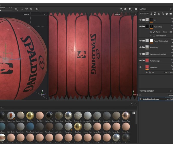ArtStation - Basketball - 4k Textures and Substance projects included ...